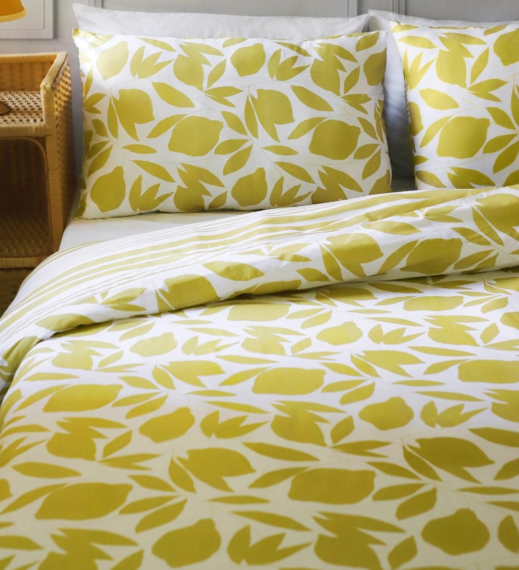 Jogo de Cama LEMONS | ELLE – LusaTêxtil